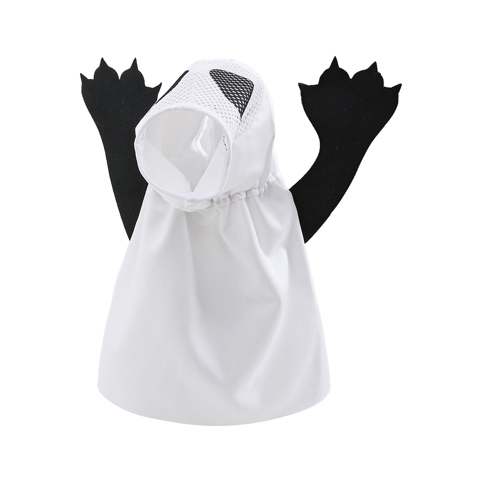 Feierber Halloween Dog Ghost Costume Pet Dress Up As A Ghost Outfit for ...
