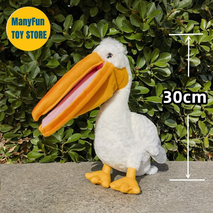 Feikong Pelican High Fidelity Anime Cute Pelecanus Plush Toys Lifelike ...