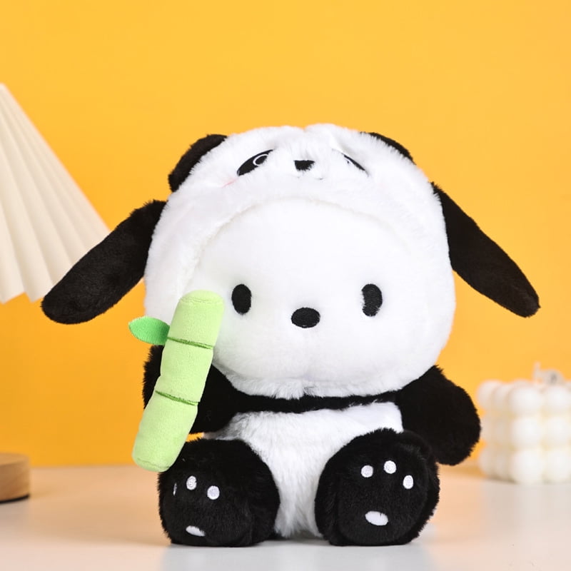 Feikong Sanrio Pochacco Cute Crossdressing Panda Doll Apple Cute Puppy ...