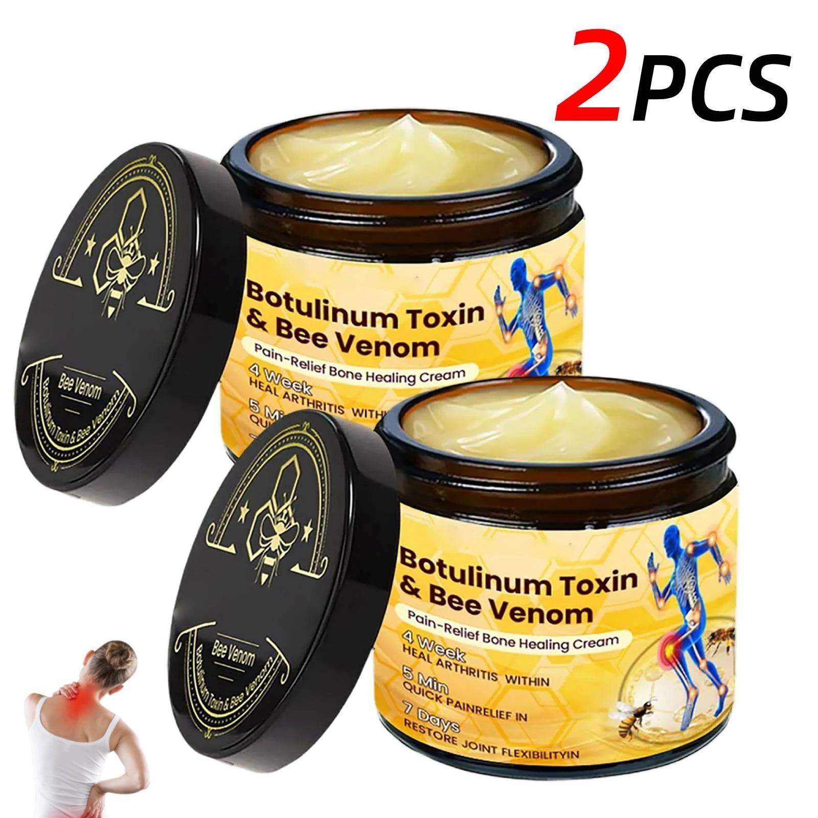 Feilae Botulinum Toxin and Bee Vën®om Joint Relief Cream, New Healing ...