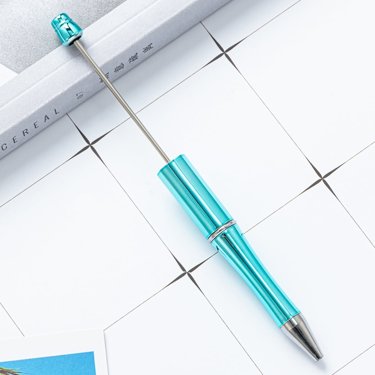 Feildoo 10Pcs 1.0mm Beadable Ball Point Pen Smooth Ink Kids Stationery ...