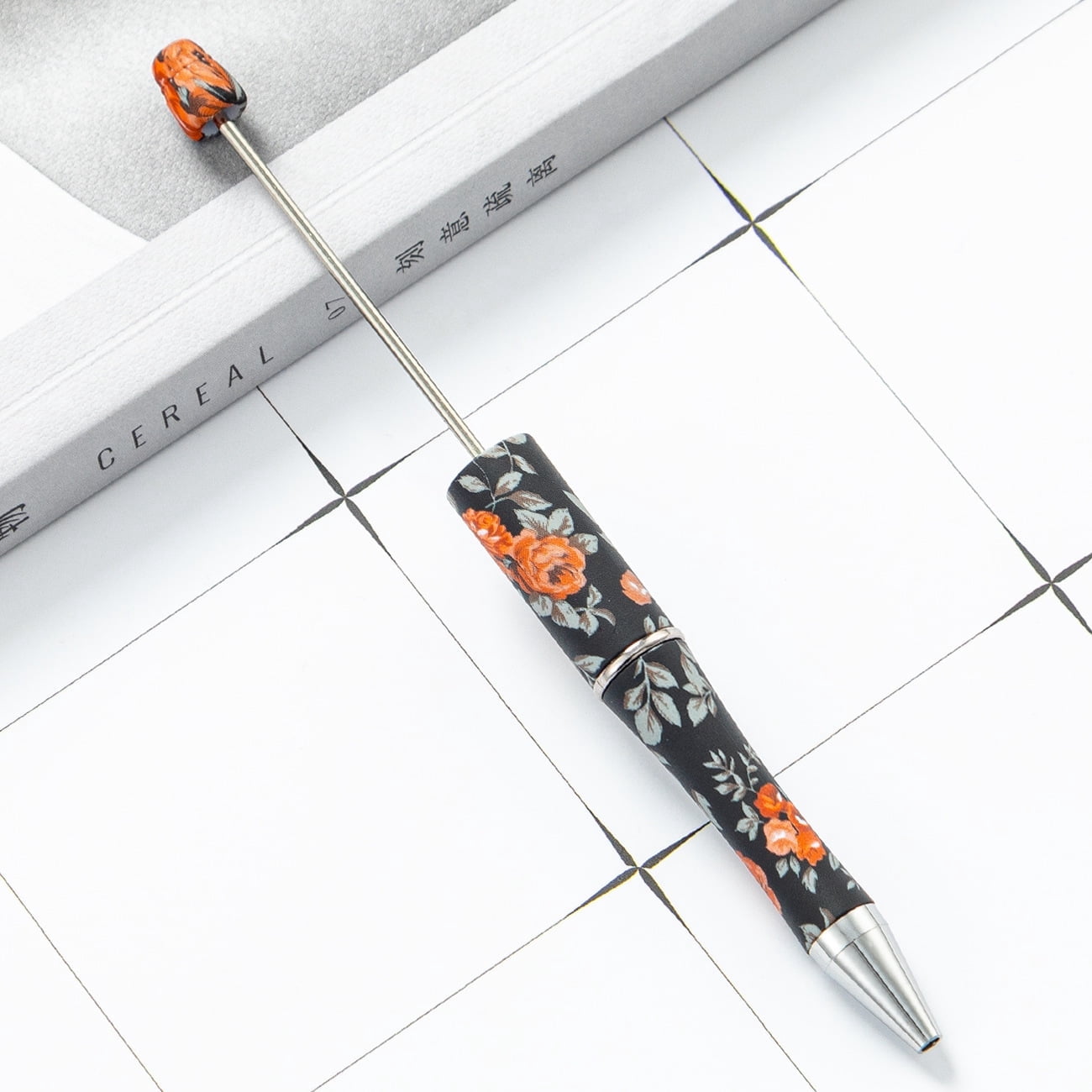 Feildoo 10Pcs Beadable Ball Point Pen Set, Smooth Ink Pen with refill ...