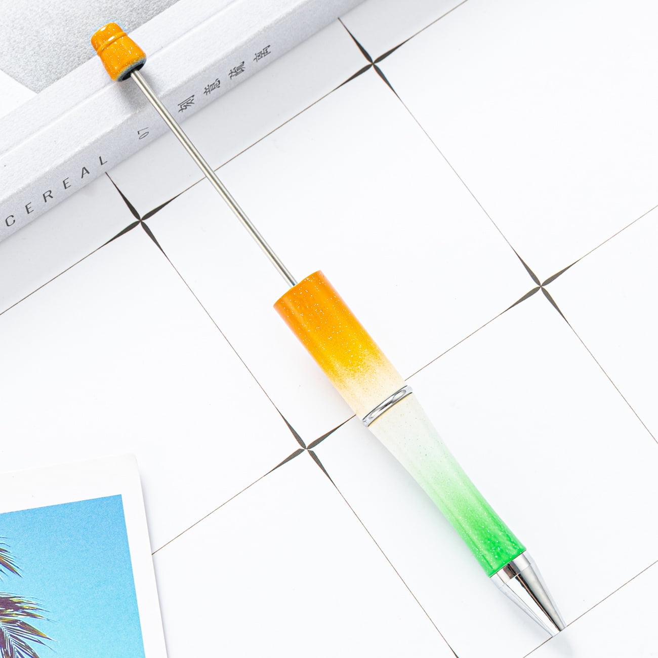 Feildoo 10pcs Beadable Pens Bead Pens Ballpoint Pen Beadable Pens DIY ...