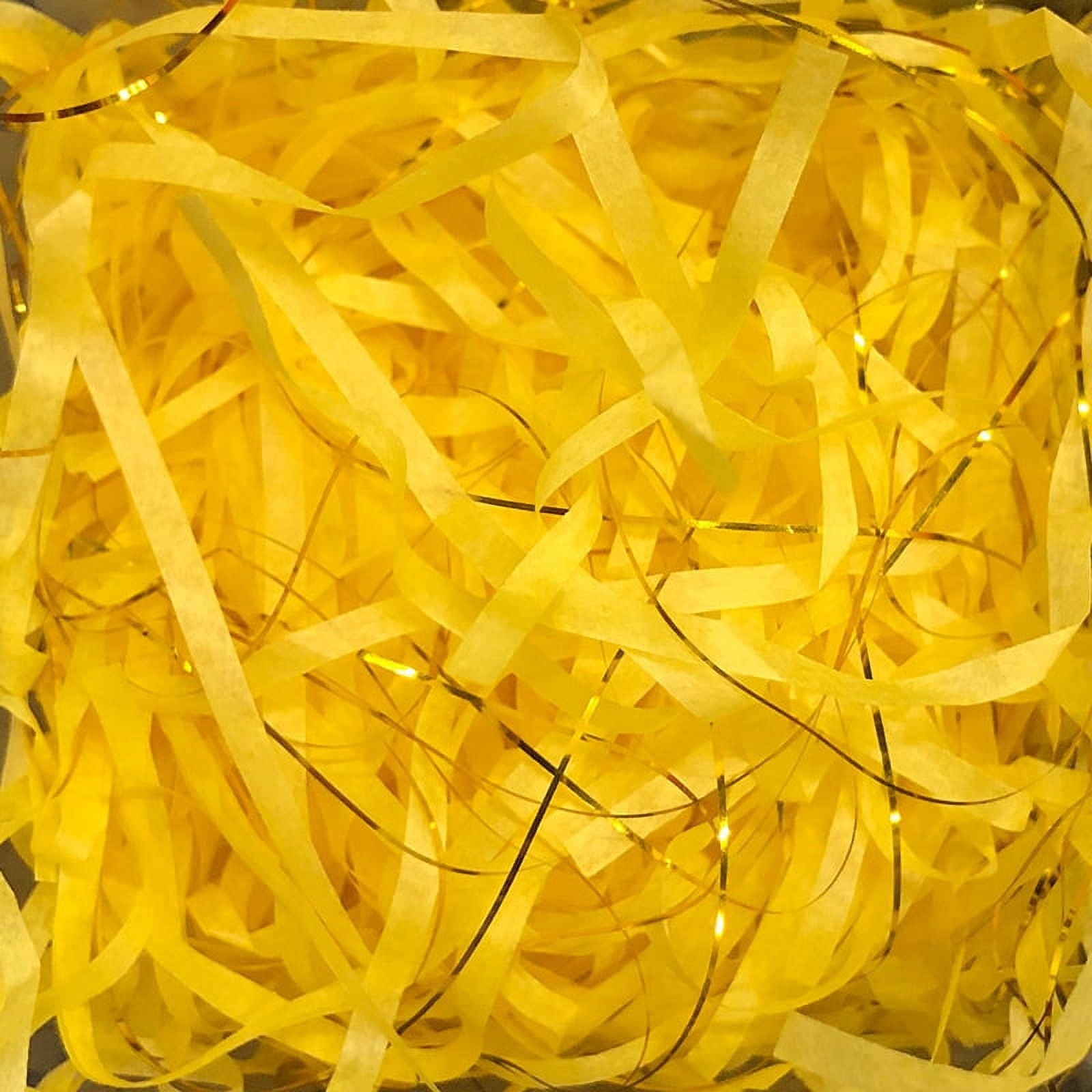 Feildoo 1Pack 100g Raffia Paper Crinkle Shredded Shreds for Tissue ...