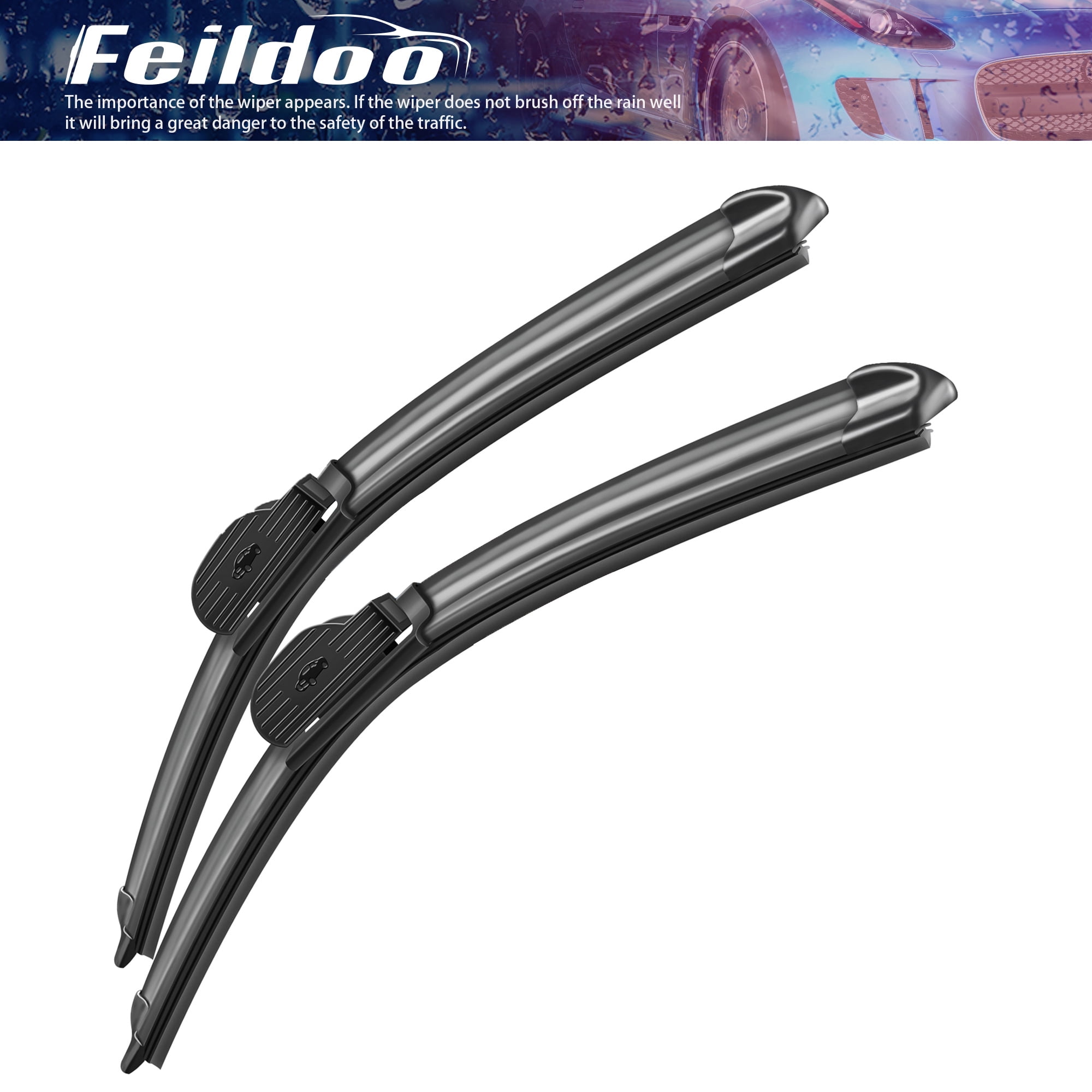 Feildoo 24"+21" Windshield Wiper Blades Fit For Chevrolet Malibu 2009 ...