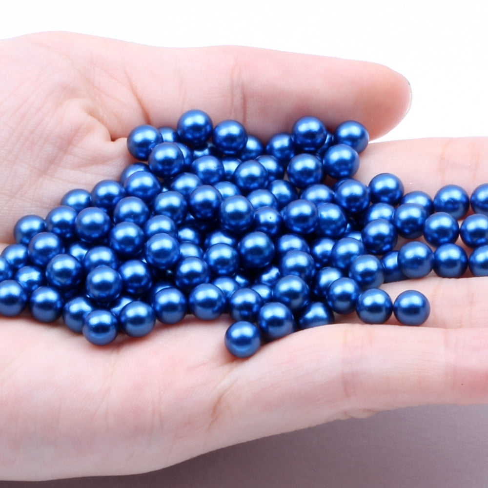 Feildoo 250g/bag Faux Plastic ABS Pearls No Holes Pearls Vase Poreless ...