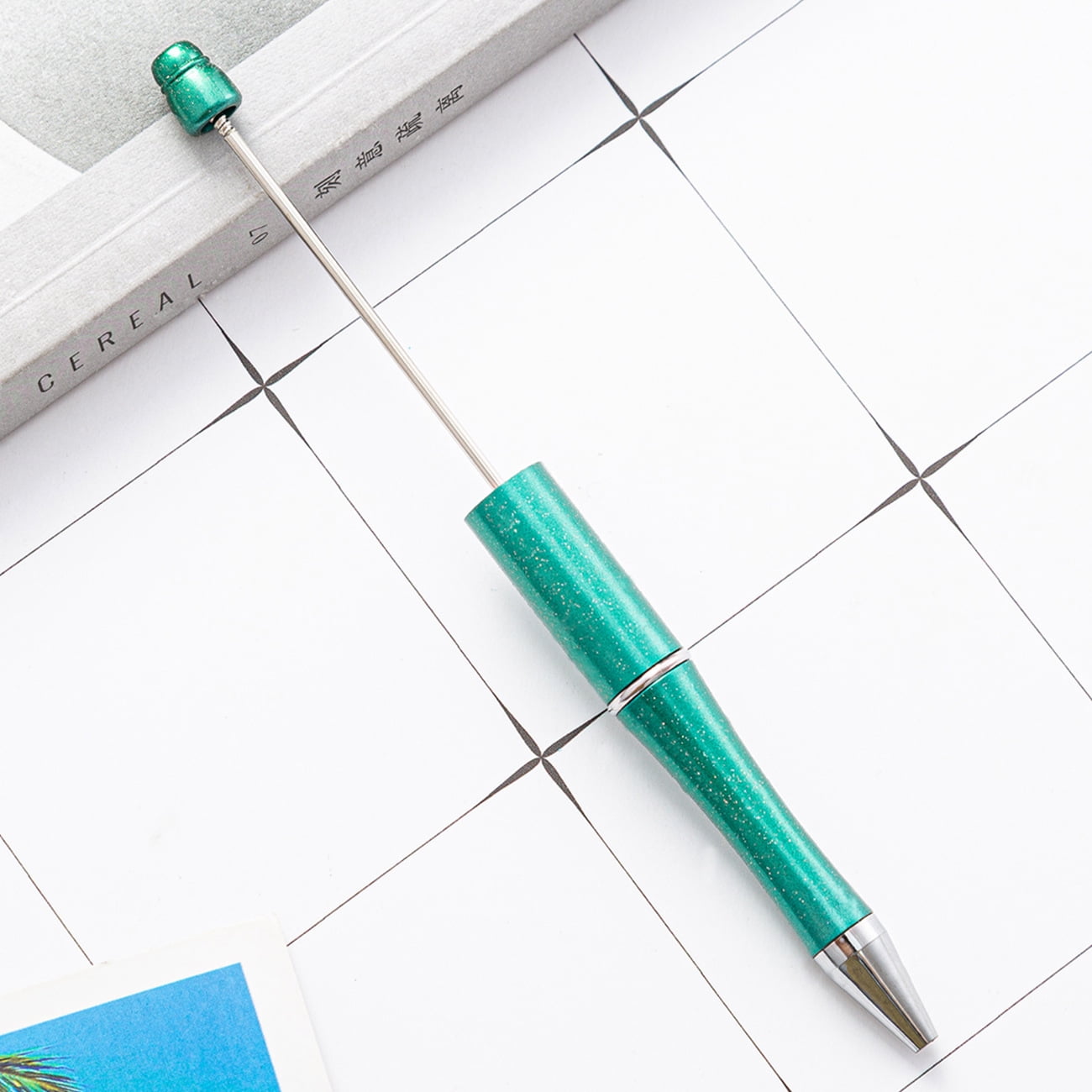 Feildoo 10pcs Beadable Pens Creativity Personalized DIY Beadable Pens ...