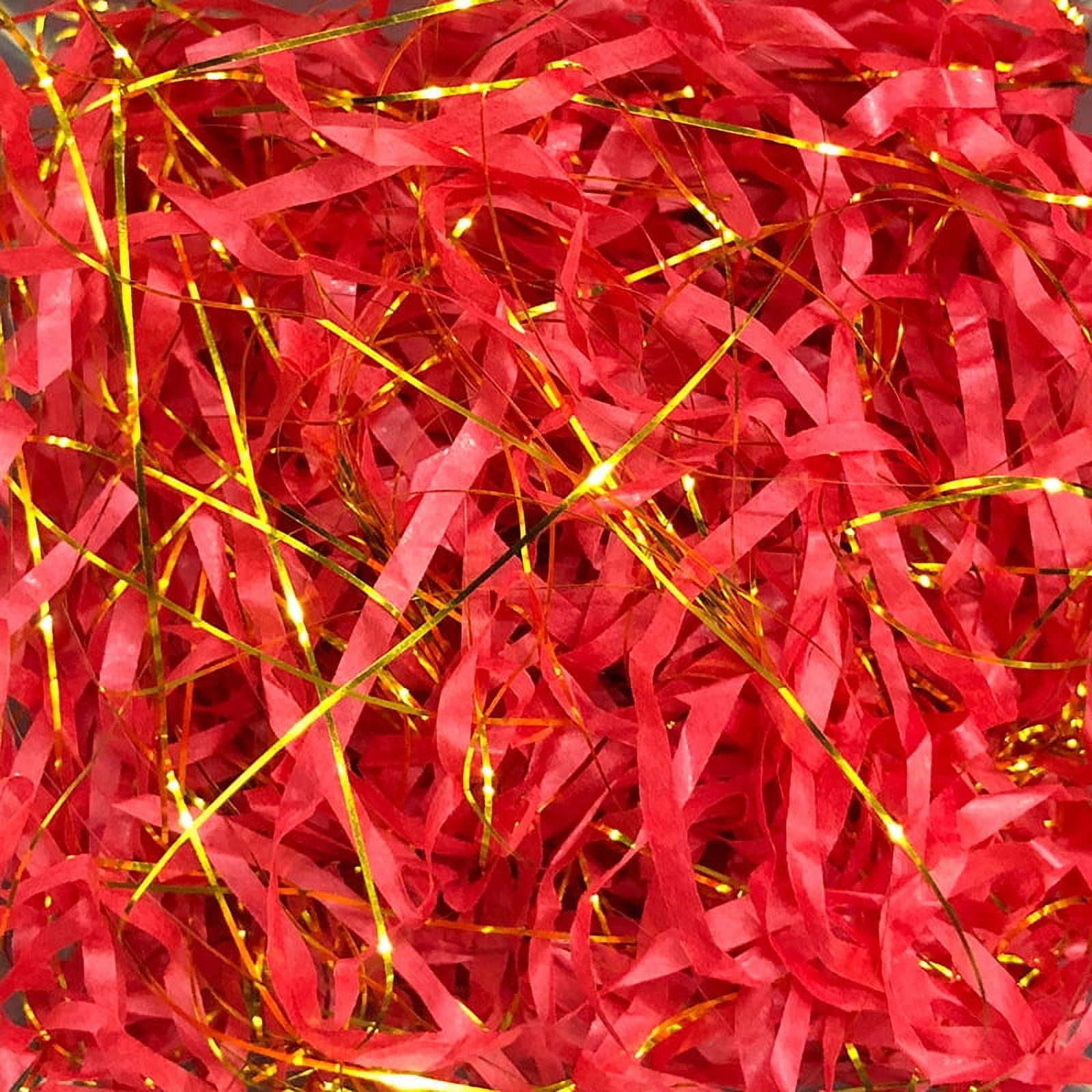 Feildoo 1/5LB Shred Paper Filler, Raffia Grass Paper Shred for Gift ...