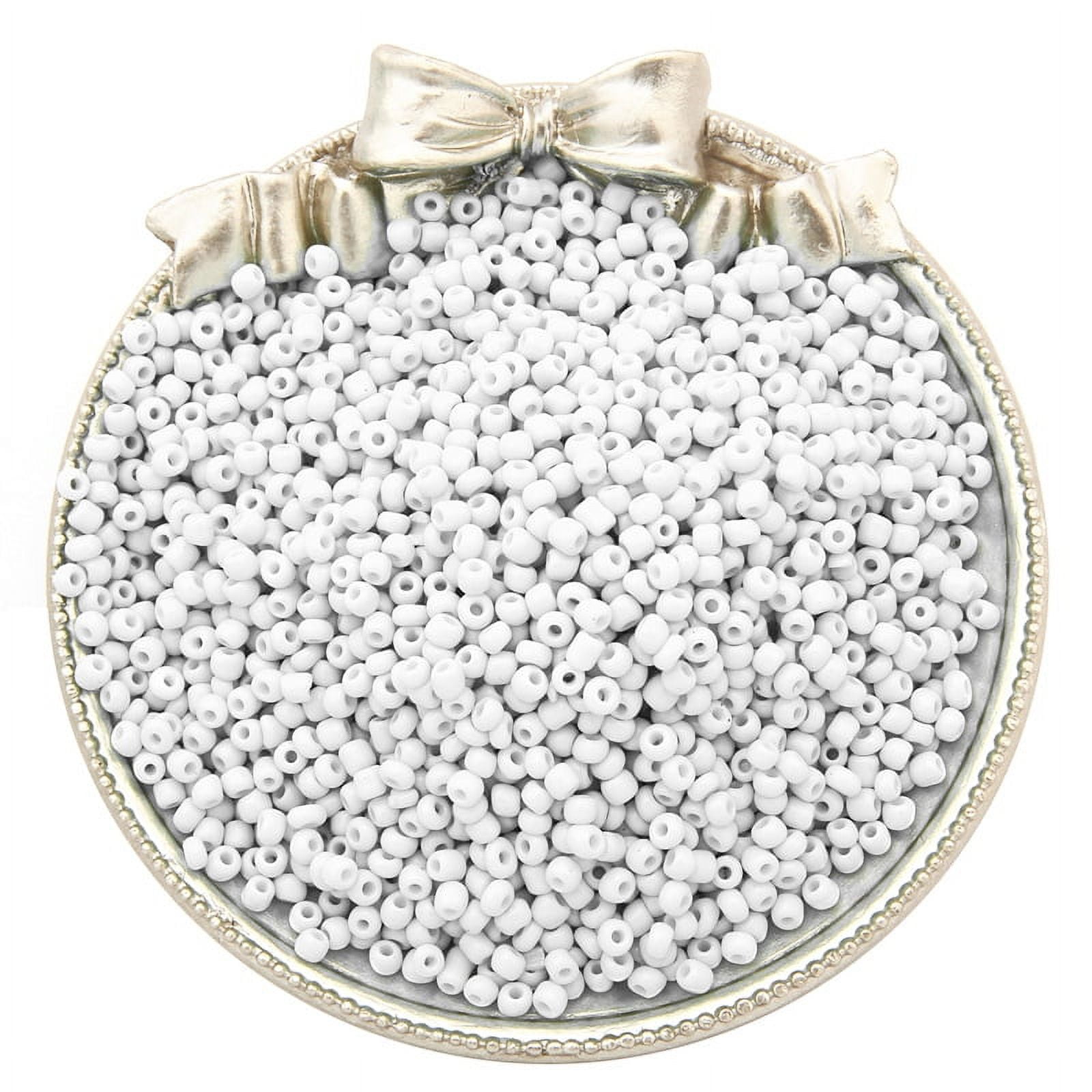 Feildoo Size Almost 4000pcs Uniform 60 Gram 6/0 (2mm) Glass Round Seed ...