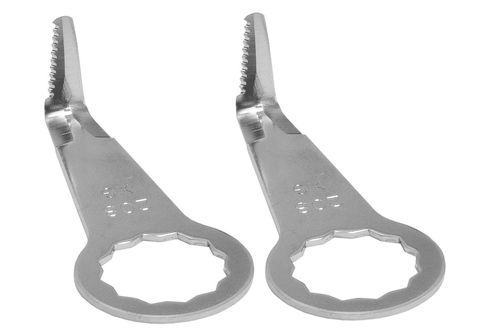 Fein® FTB208 Blade with Regular Sharpening on One Side & Serrated Edge ...