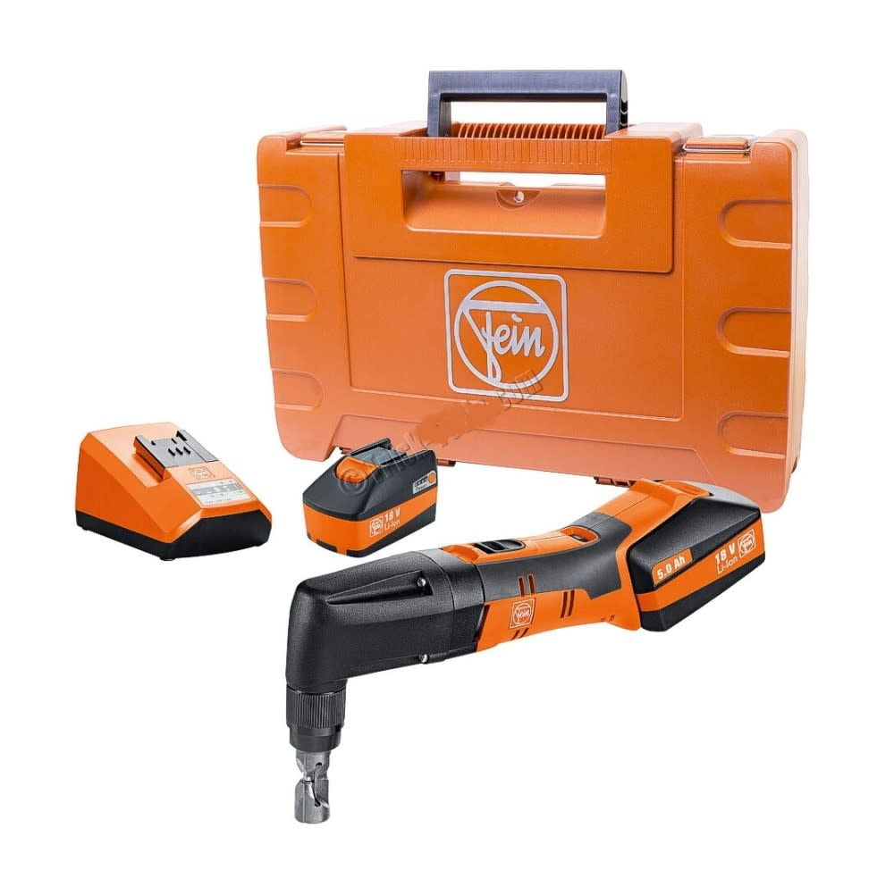 Fein Nibbler Cordless Kit Ablk18-1.3 - 18V Set 2 Batteries - Walmart.com