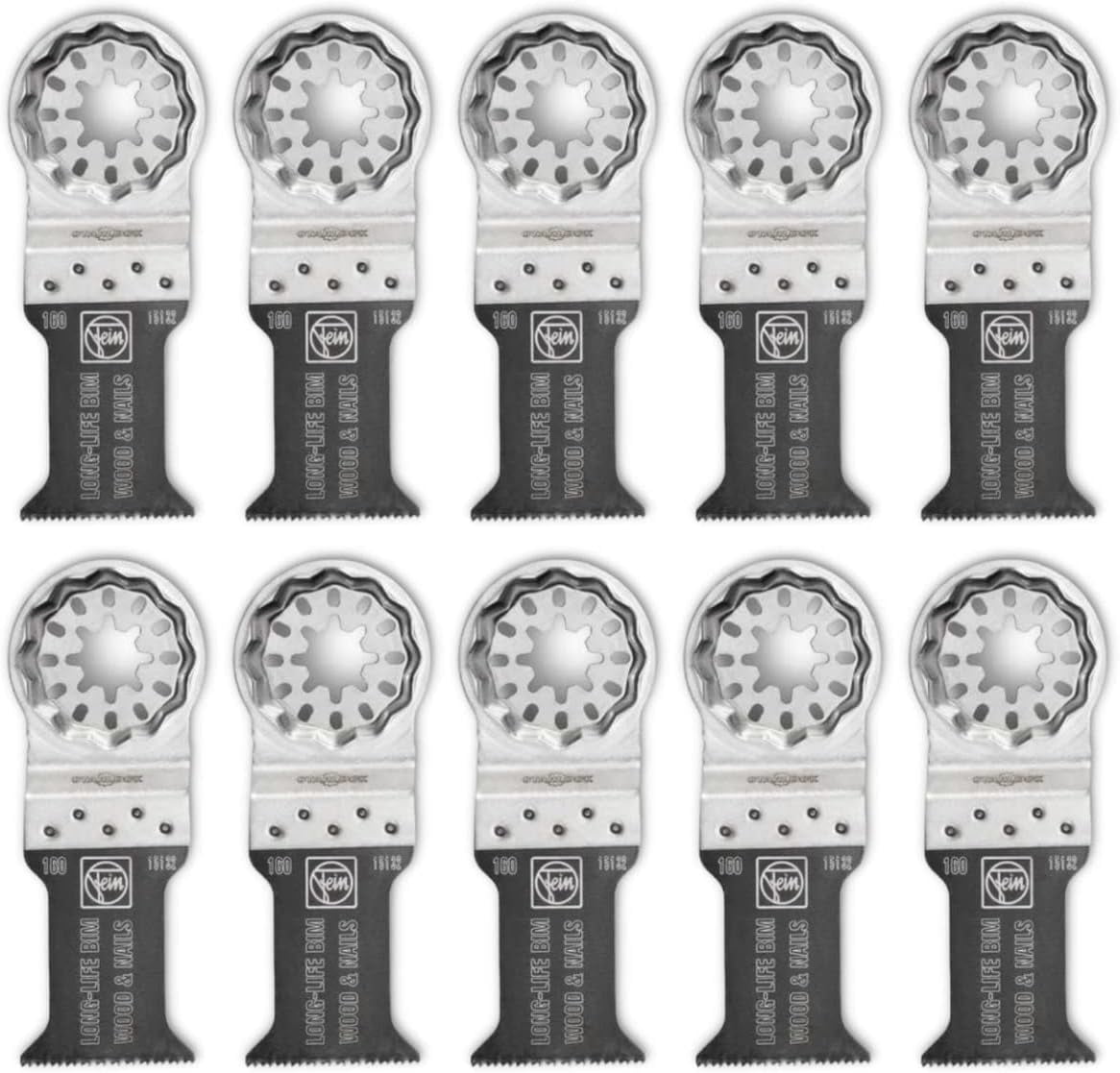 Fein StarLock E-Cut Long-Life Oscillating Saw Blade - Medium Waisted ...