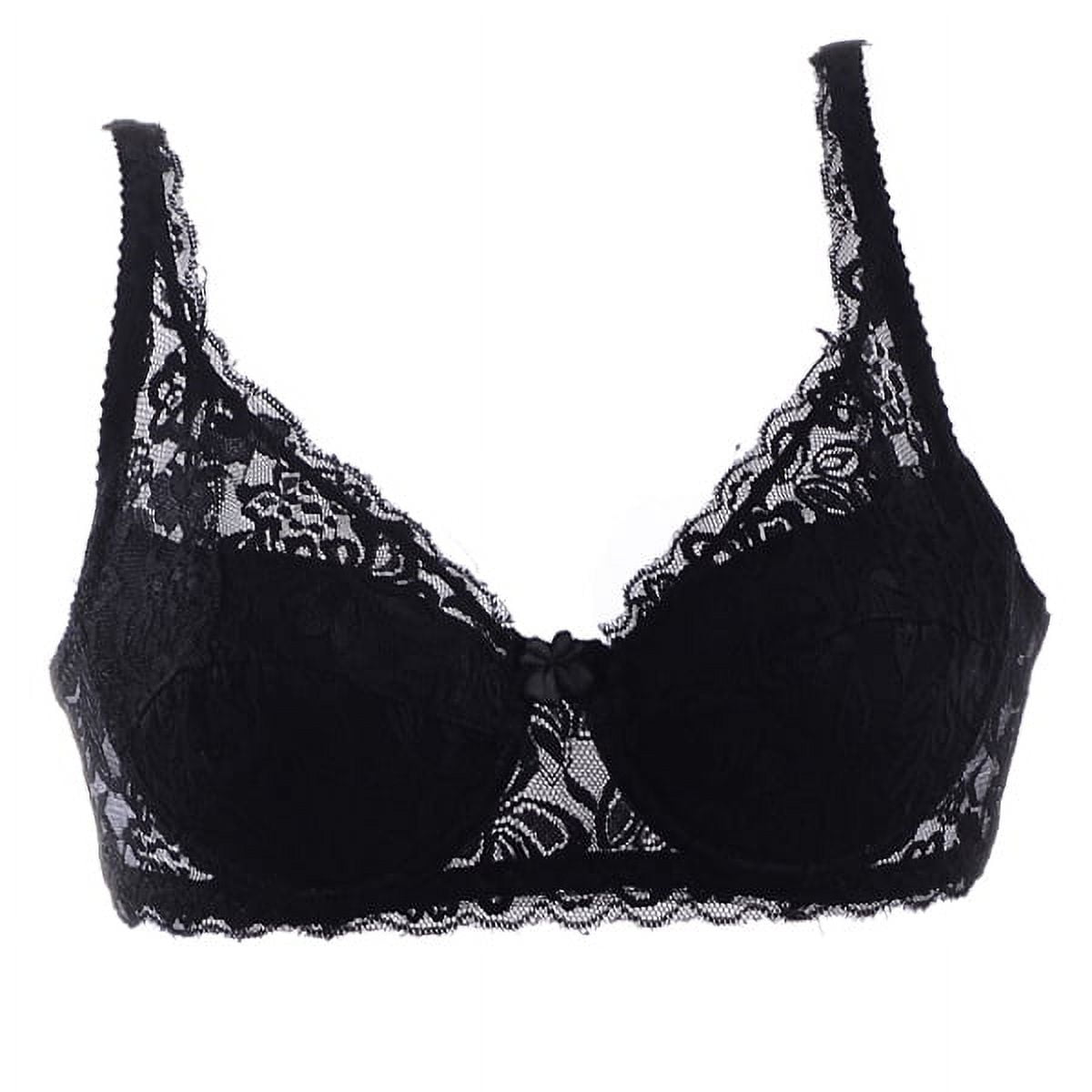 Feiona- Bra for Women Soft Lace Push Up Underwire Bras Lace Brassiere ...