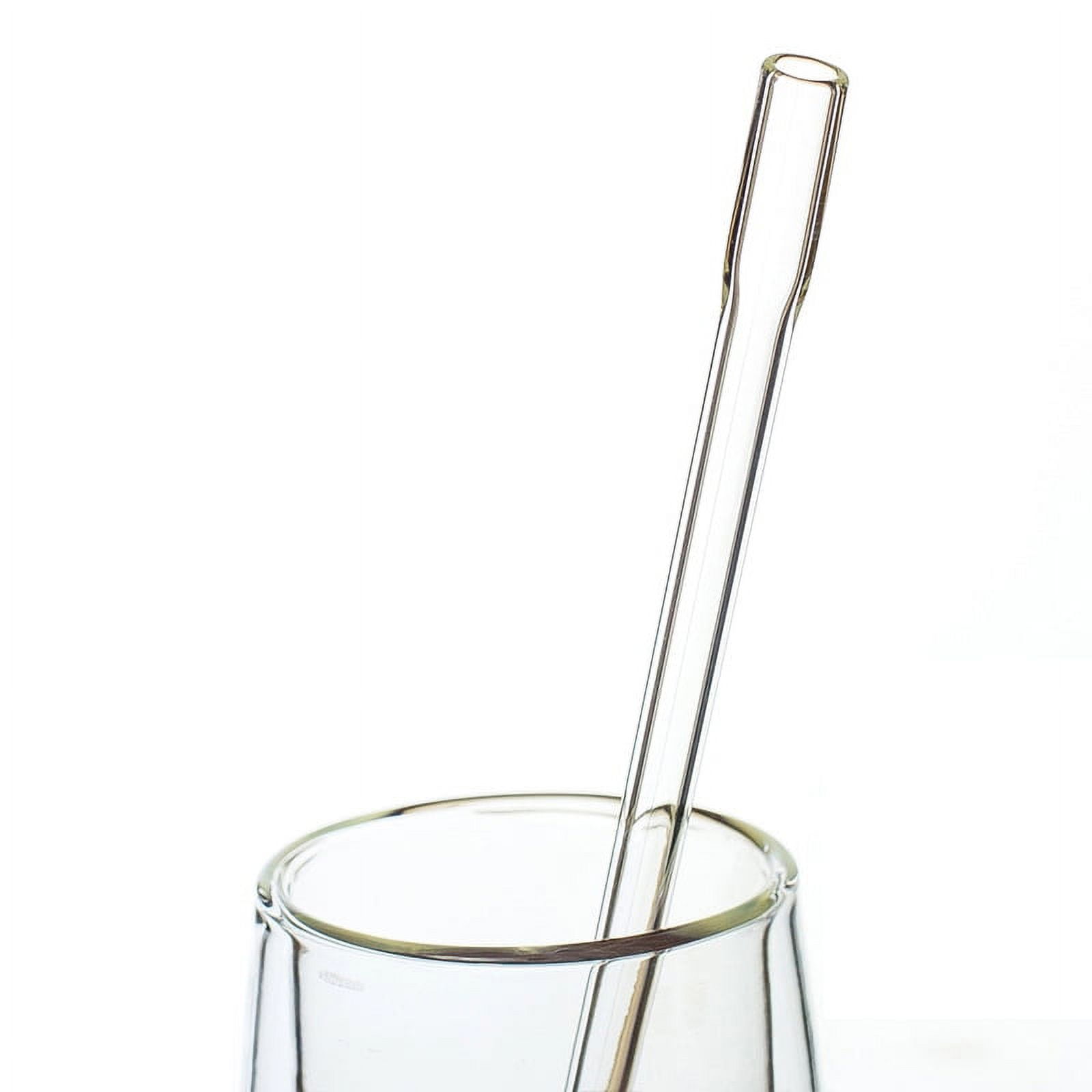 Feiona Pyrex Glass Straw Colored Straw High Borosilicate Glass Straw ...