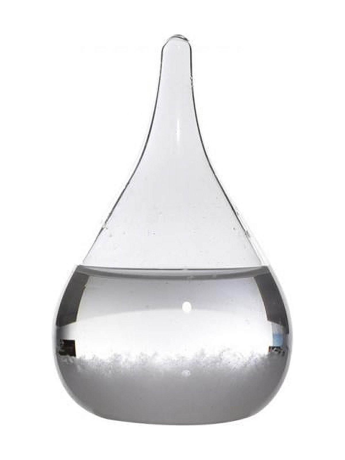 Feiona Stylish Desktop Weather Forecast Water Drop Glass Bottle ...