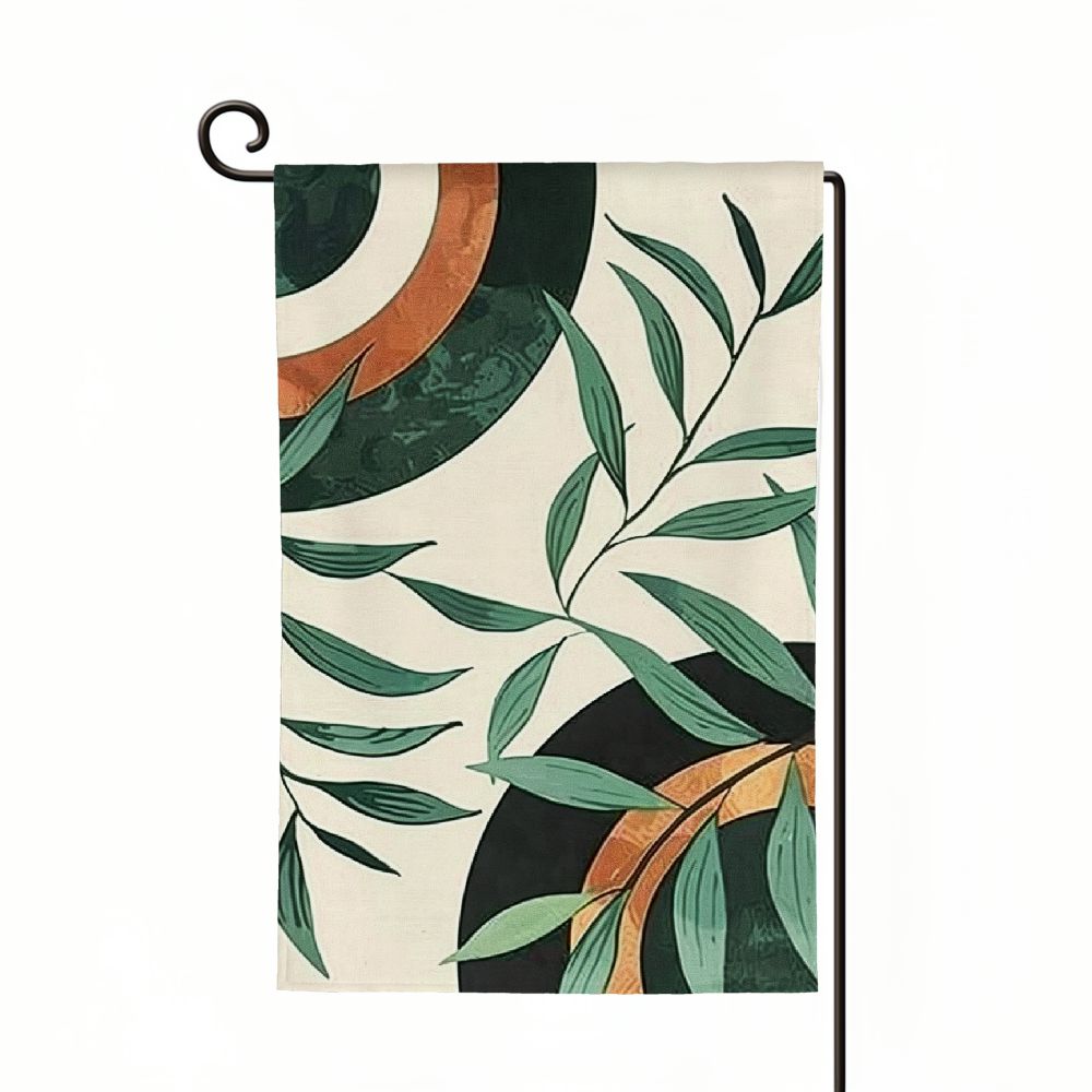 Feiri Boho Mid Century Modern Abstract Geometric Prints Black Green ...