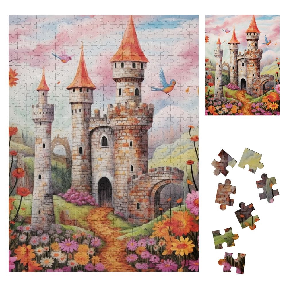 Feiri Castle Wonderland - Enchanting 1000-Piece Jigsaw Puzzle by Cross ...