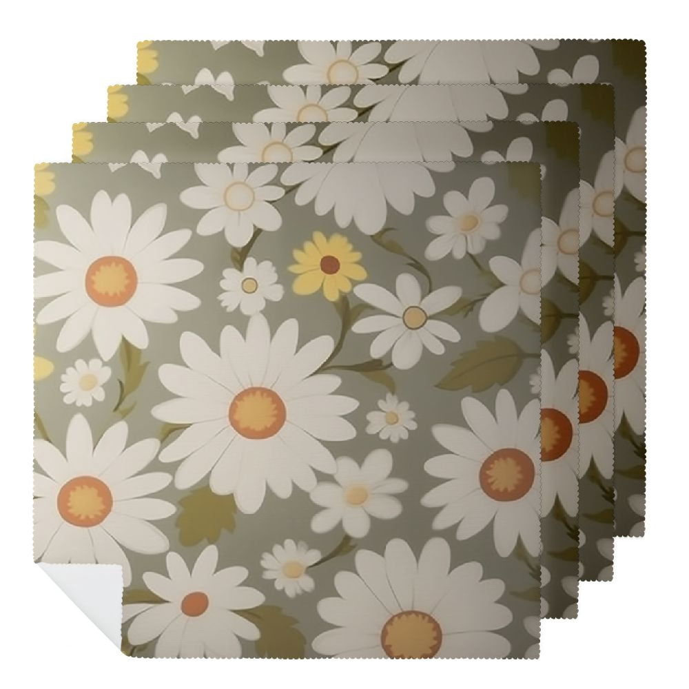 Feiri Cloth Napkin Reusable Polyester Cloth Napkins for Dining Table ...