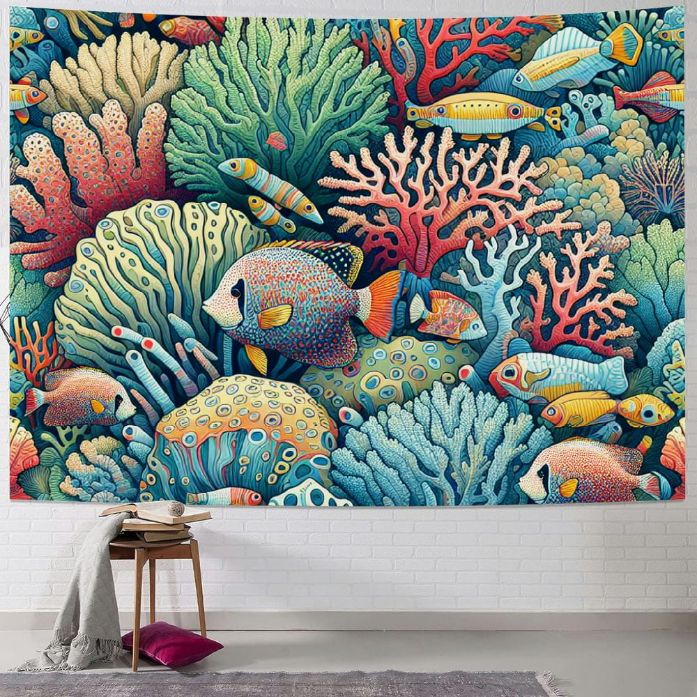 Feiri Coral Reef Vivid Clam Decorative Underwater Natural Elements ...