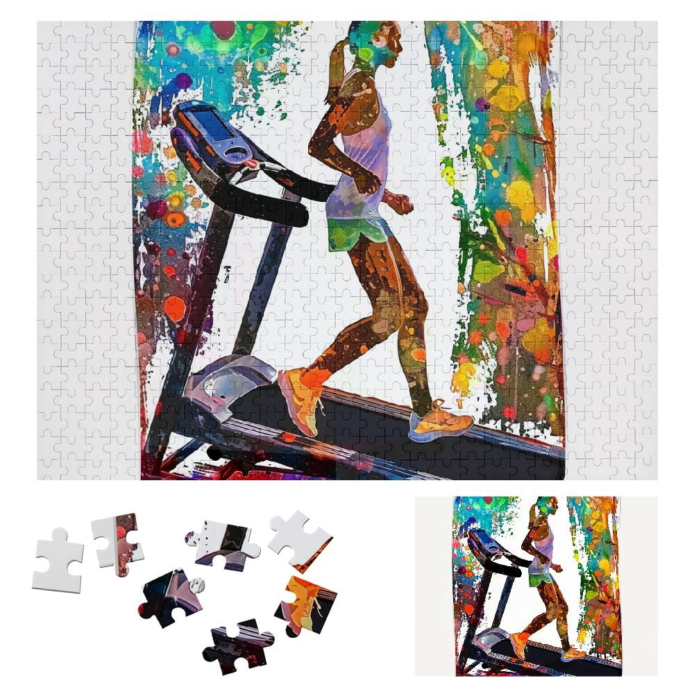 Feiri Fitness Workout Wooden Jigsaw Puzzle for Adults and Kids ...