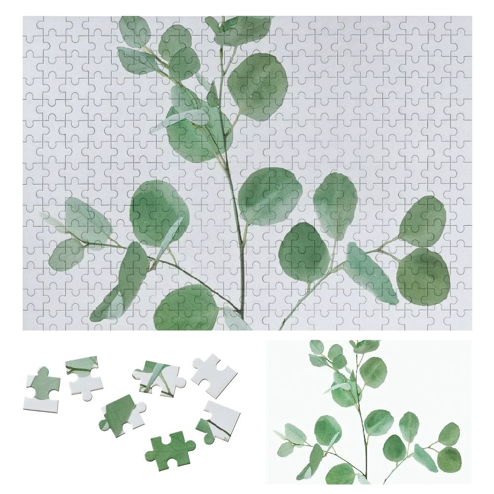 Feiri Green Leaves Wooden Jigsaw Puzzle for Adults and Kids - Eco ...