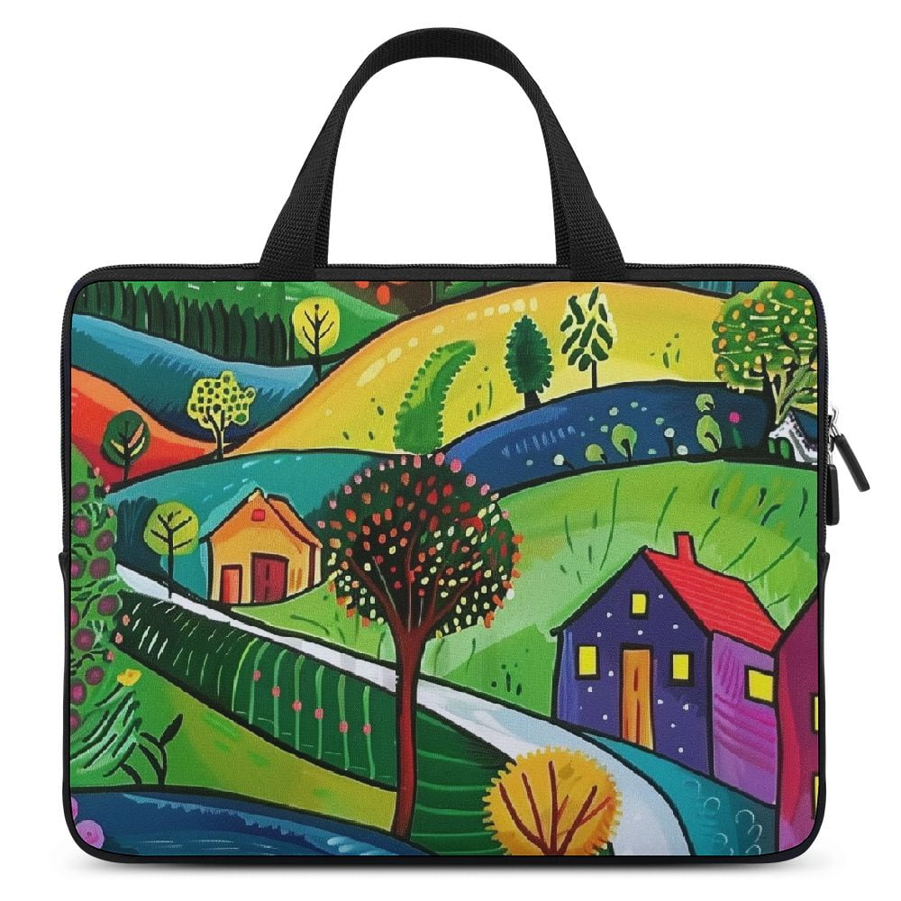 Feiri Hills Diving Fabric Soft Carrying Travel Case Laptop Handle Bag ...