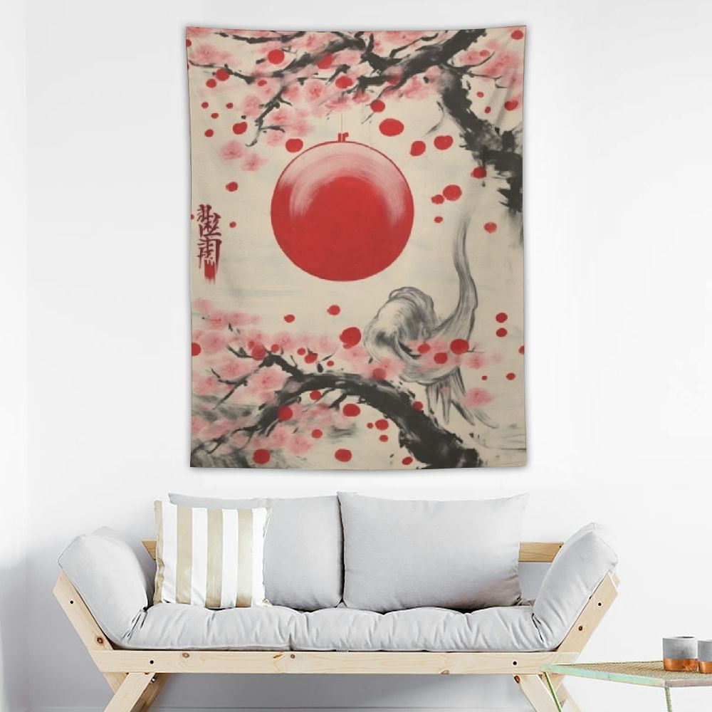 Feiri Japanese Koi Fish Wall Art Tapestries Yin Yang Tapestry Poster ...