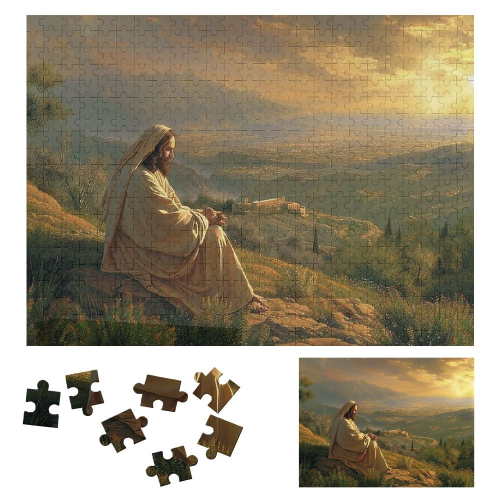 Feiri Jesus Wooden Jigsaw Puzzle for Adults and Kids - Eco-Friendly ...