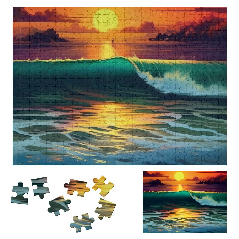 Feiri Jigsaw Puzzles 1000 Pieces for Adult- Tranquil Series- Island ...