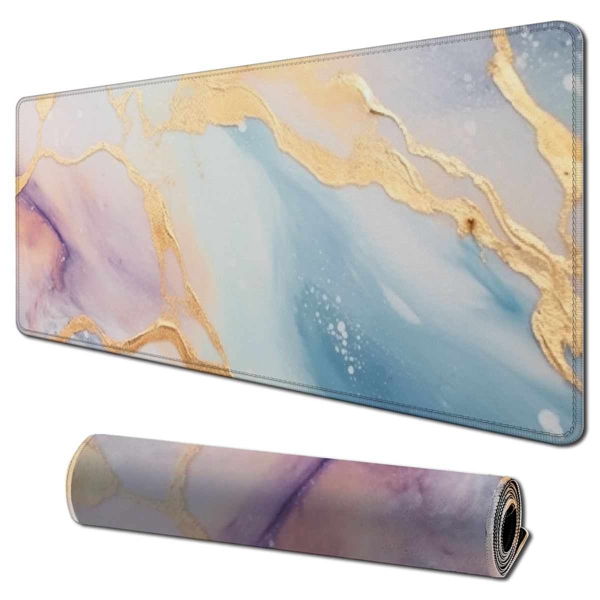 CMMY Large Mouse Pad, , Marble Color Mouse Pads, Desk Mat for Desktop ...