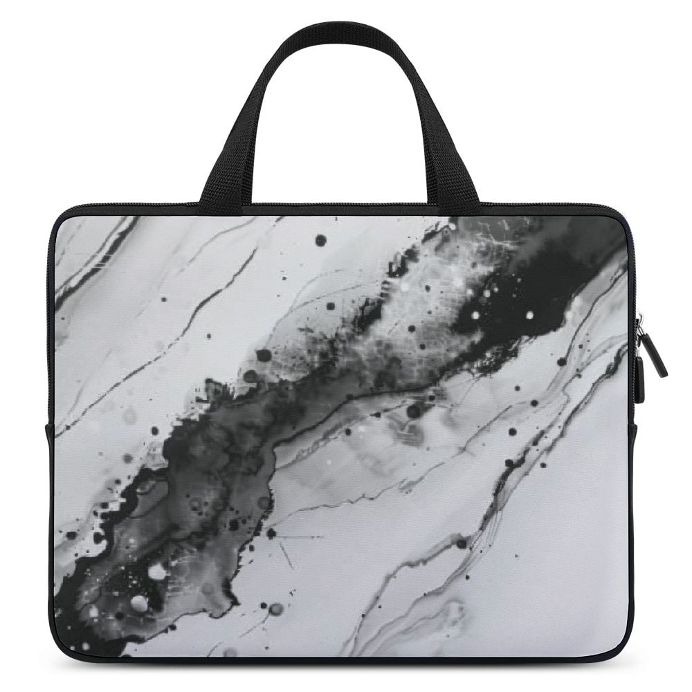 Feiri Marble Texture Abstract Art Diving Fabric Laptop Sleeve Carrying ...