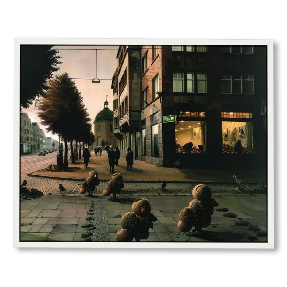 Feiri Michael Sowa - Potato Storage Yard Poster Decorative Painting ...