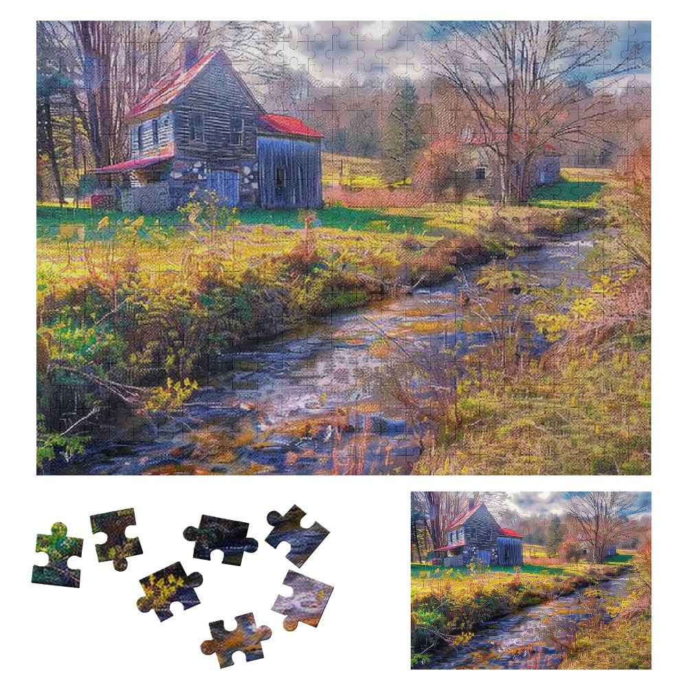 Feiri Puzzle Jigsaw Puzzles for Adults Scenic High-Definition Country ...