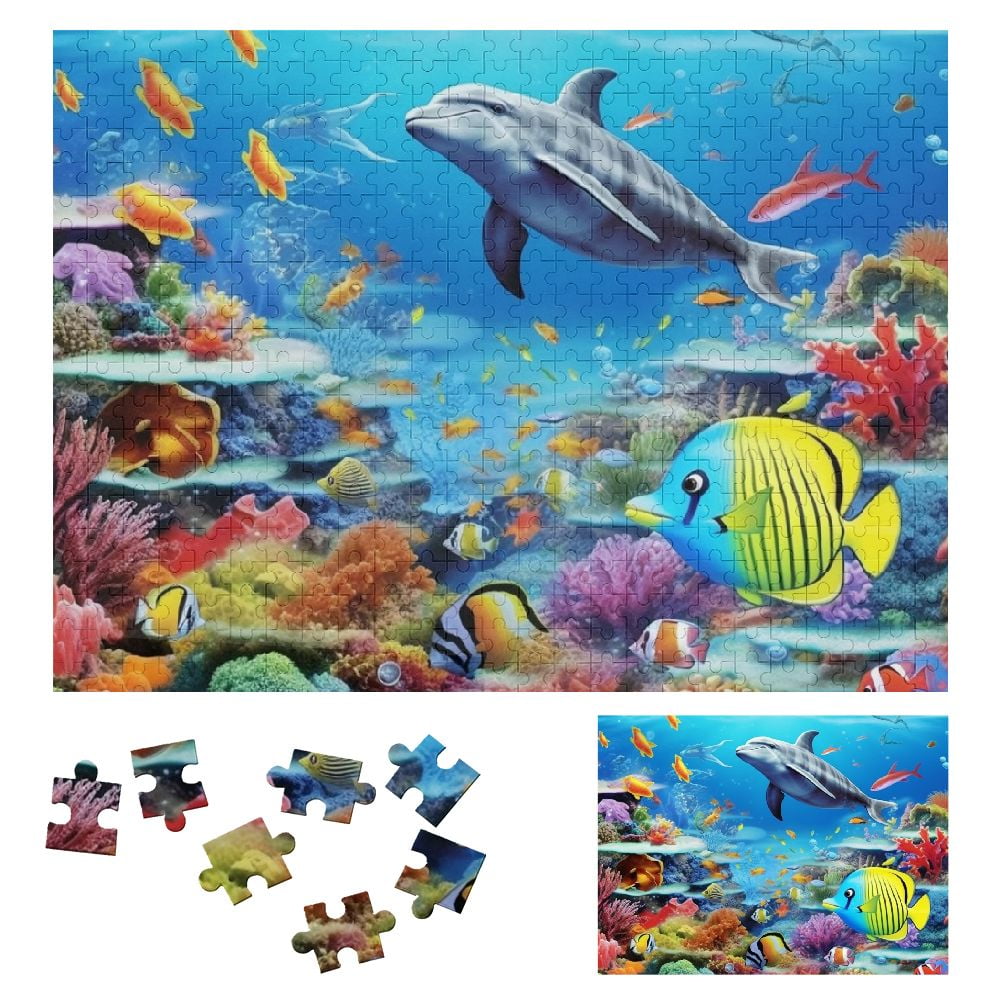 Feiri Puzzles for Adults, Undersea World Jigsaw Puzzles 1000 Pieces for ...