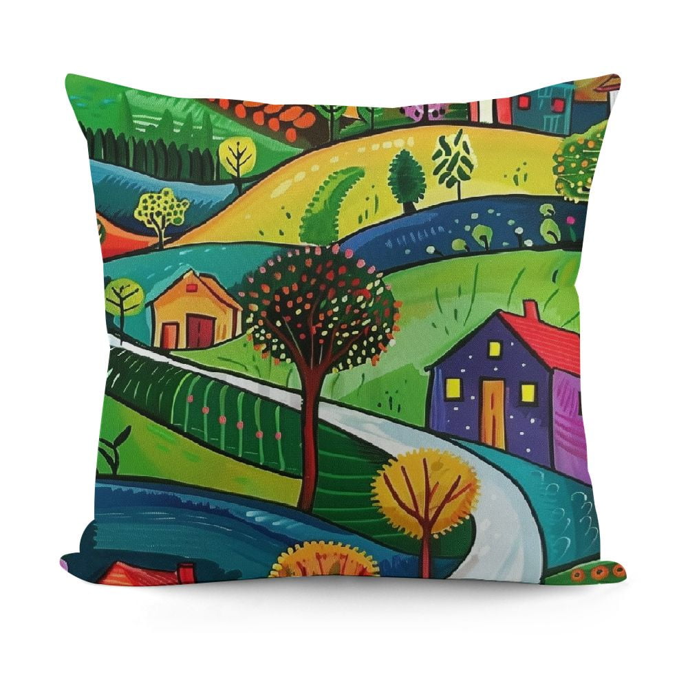 Feiri Short Plush Pillow Cover 1 Piece Set Aesthetic Decorative Modern ...