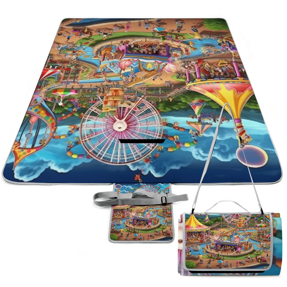 Feiri Square Outdoor Picnic Mat Waterproof Foldable Picnic Blanket for ...