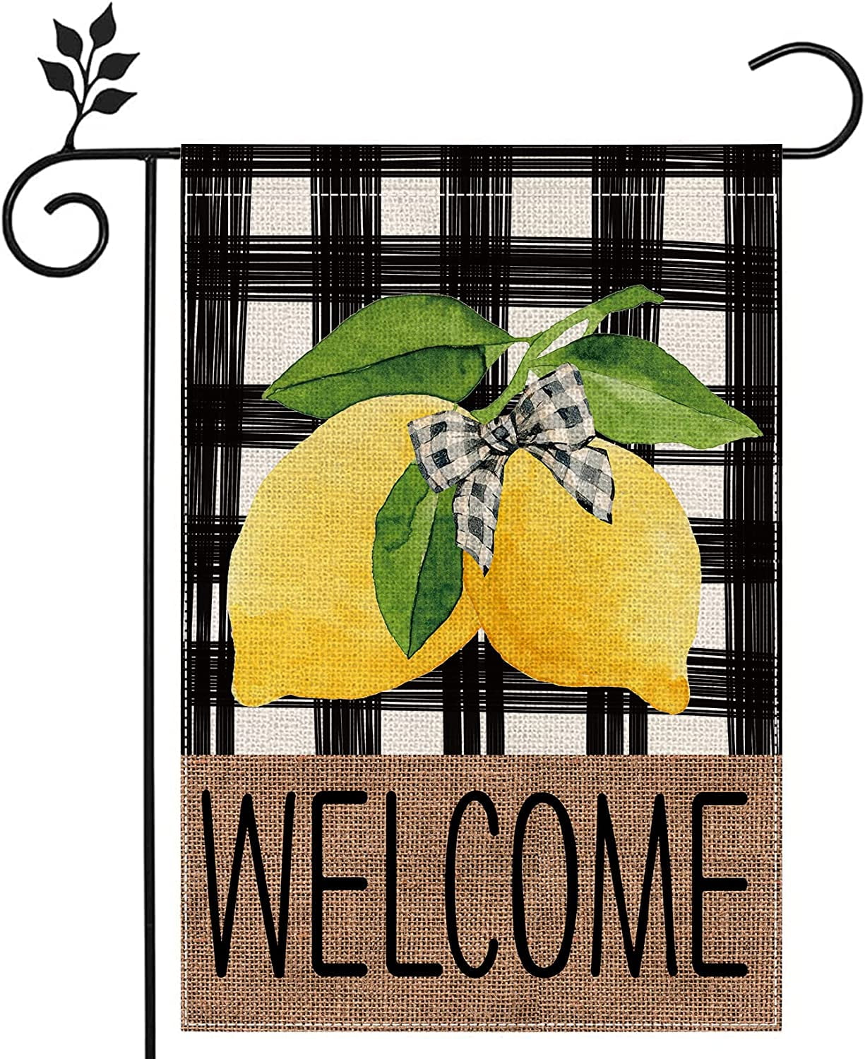 Feiri Summer Lemon Garden Flag 12 x 18 Inch Waterproof Welcome Yard ...