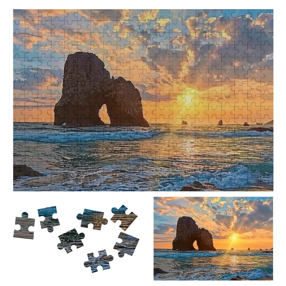 Feiri Sunset Rock Formation Wooden Puzzle for Adults and Kids ...