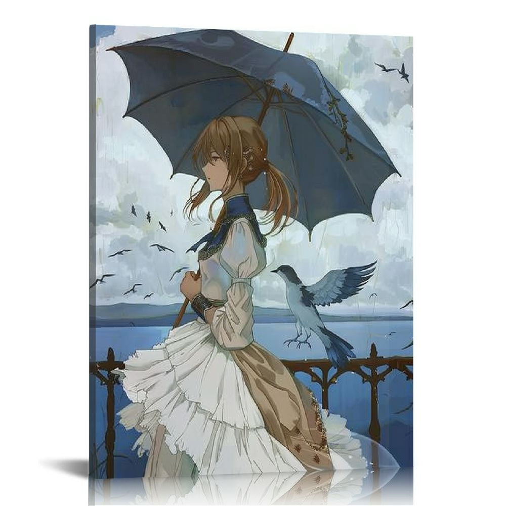 Feiri Violet Evergarden Anime Poster Canvas Wall Art Picture Print ...