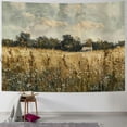 Feiri Wildflowers Field Tapestry,Antique Wildflower Country Farmhouse ...