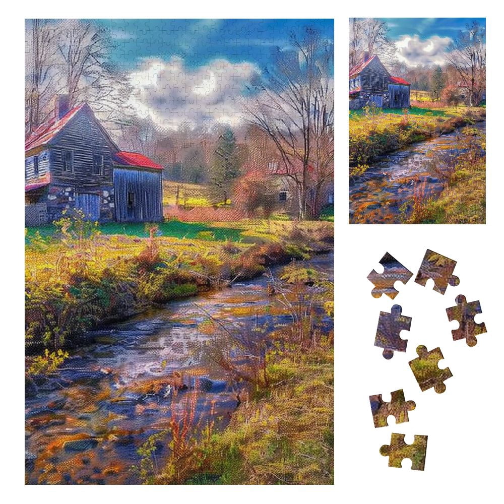 CMMY Wooden Jigsaw Puzzle Vertical Style for Adults and Kids - Eco ...