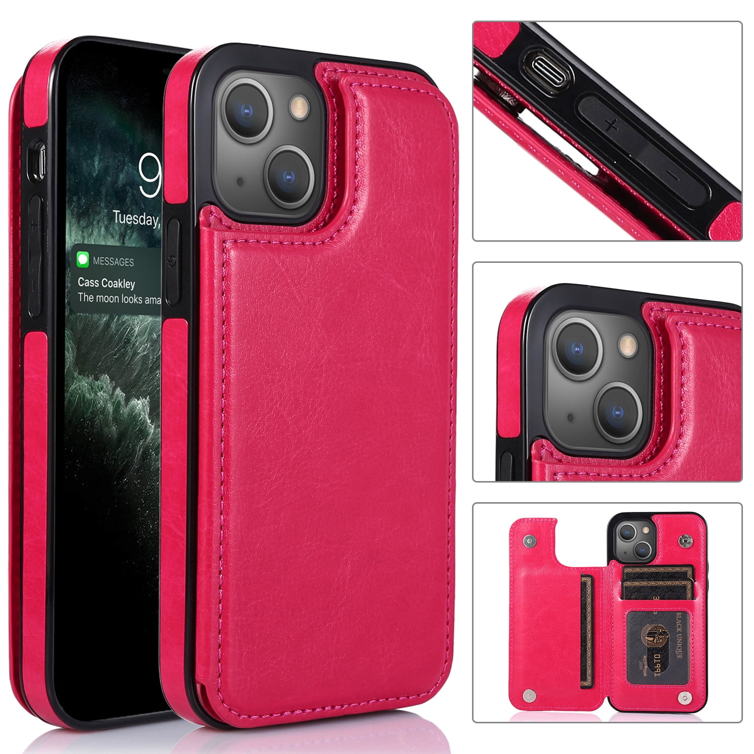 Feishell for Apple iPhone 14 Plus Wallet Case with Card Holder,Double ...