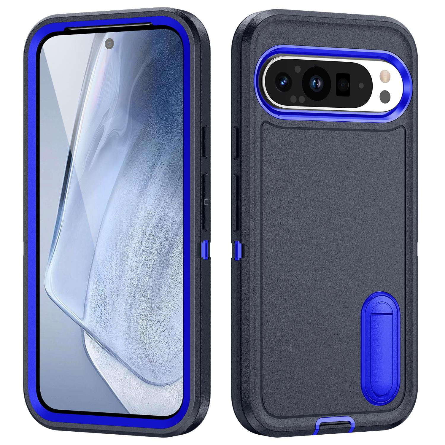Feishell Case for Google Pixel 9 Pro XL,Heavy Duty 3 Layer Military ...