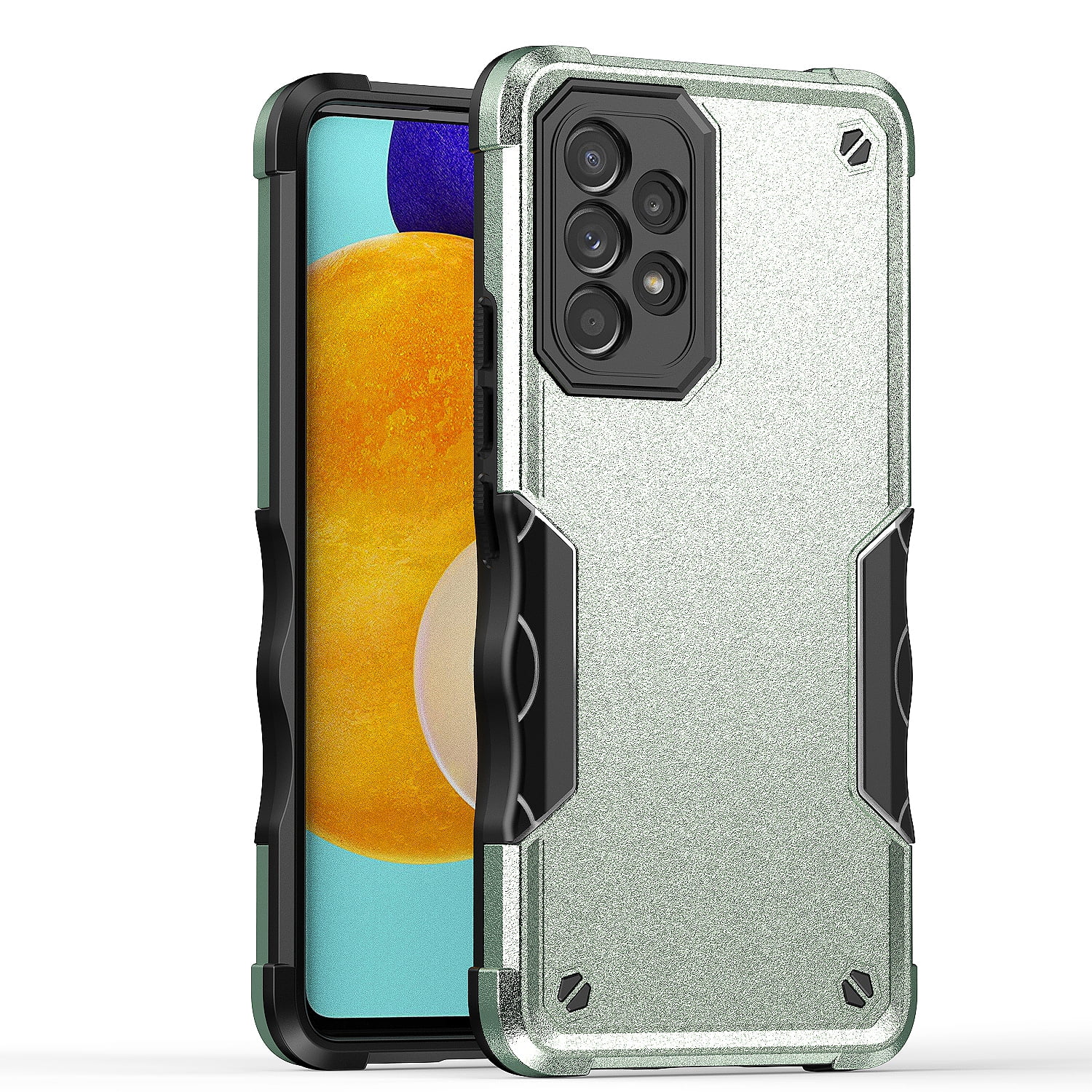 Feishell Compatible with Samsung Galaxy A33 5G Case, Armor Heavy Duty ...