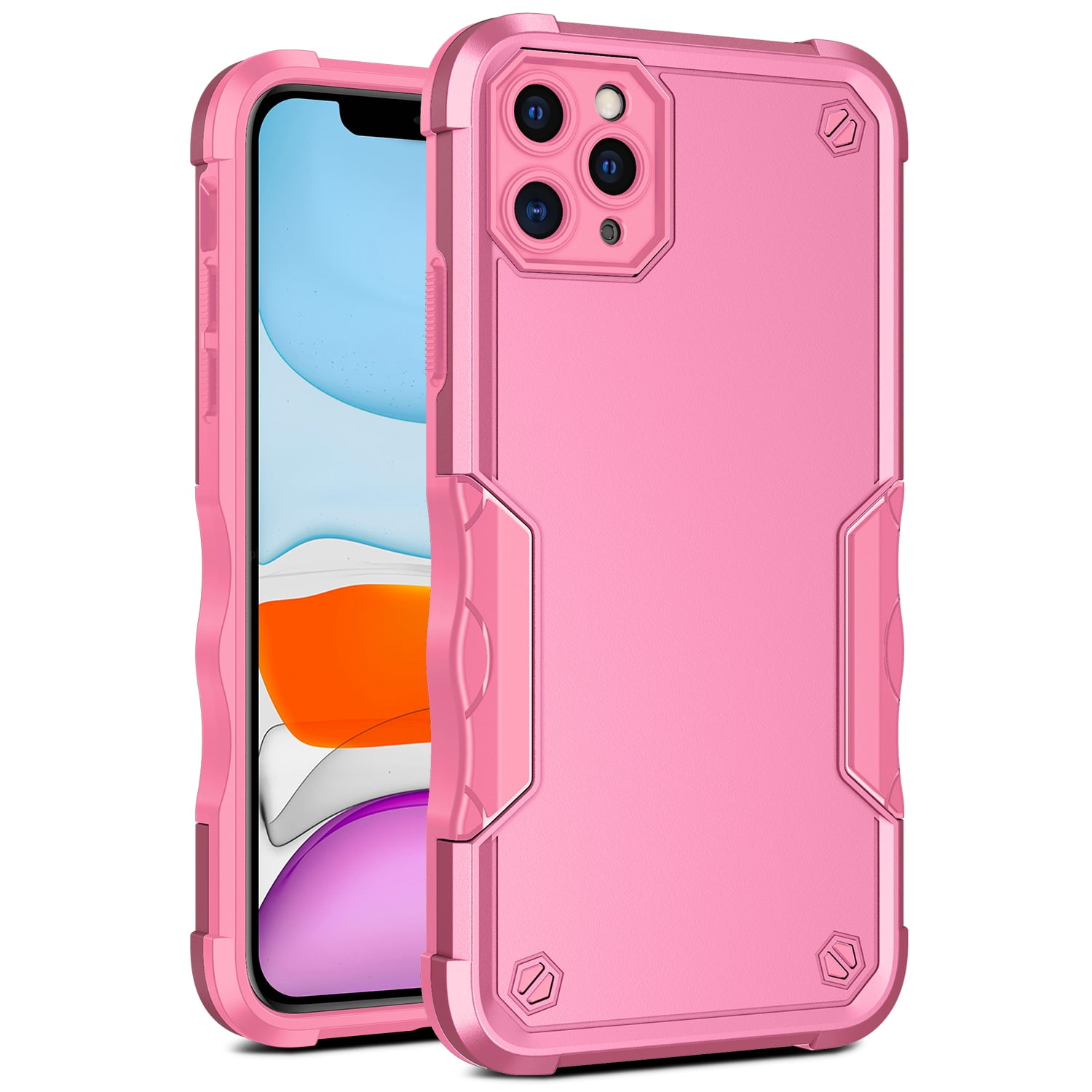 Feishell Compatible with iPhone 11 Pro Case, Armor Heavy Duty ...