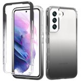 Feishell Gradient Clear Case for Samsung Galaxy A15,Dual Layer Hybrid 2 ...