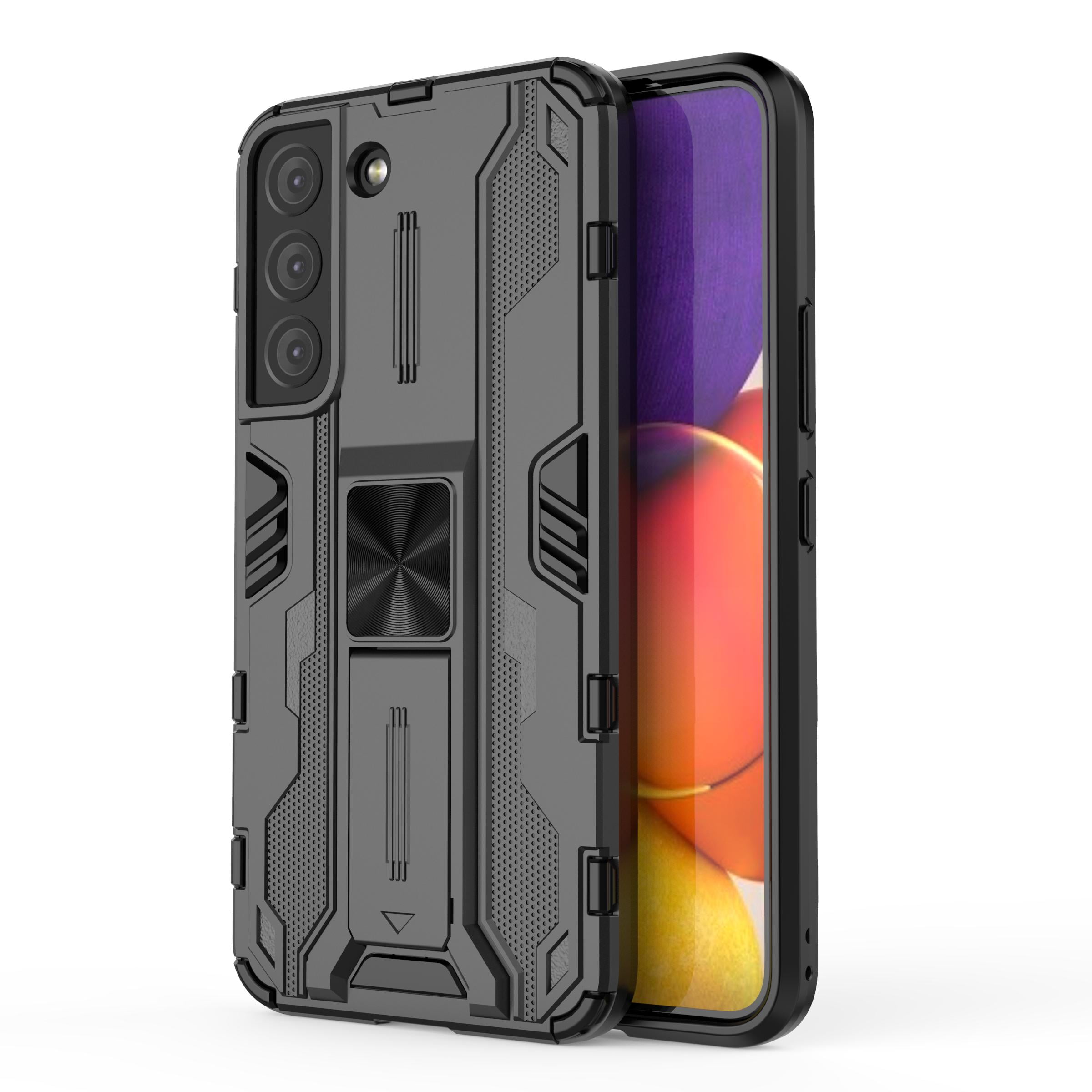 Feishell Hybrid Armor Rugged Case for Samsung Galaxy S22,Support ...