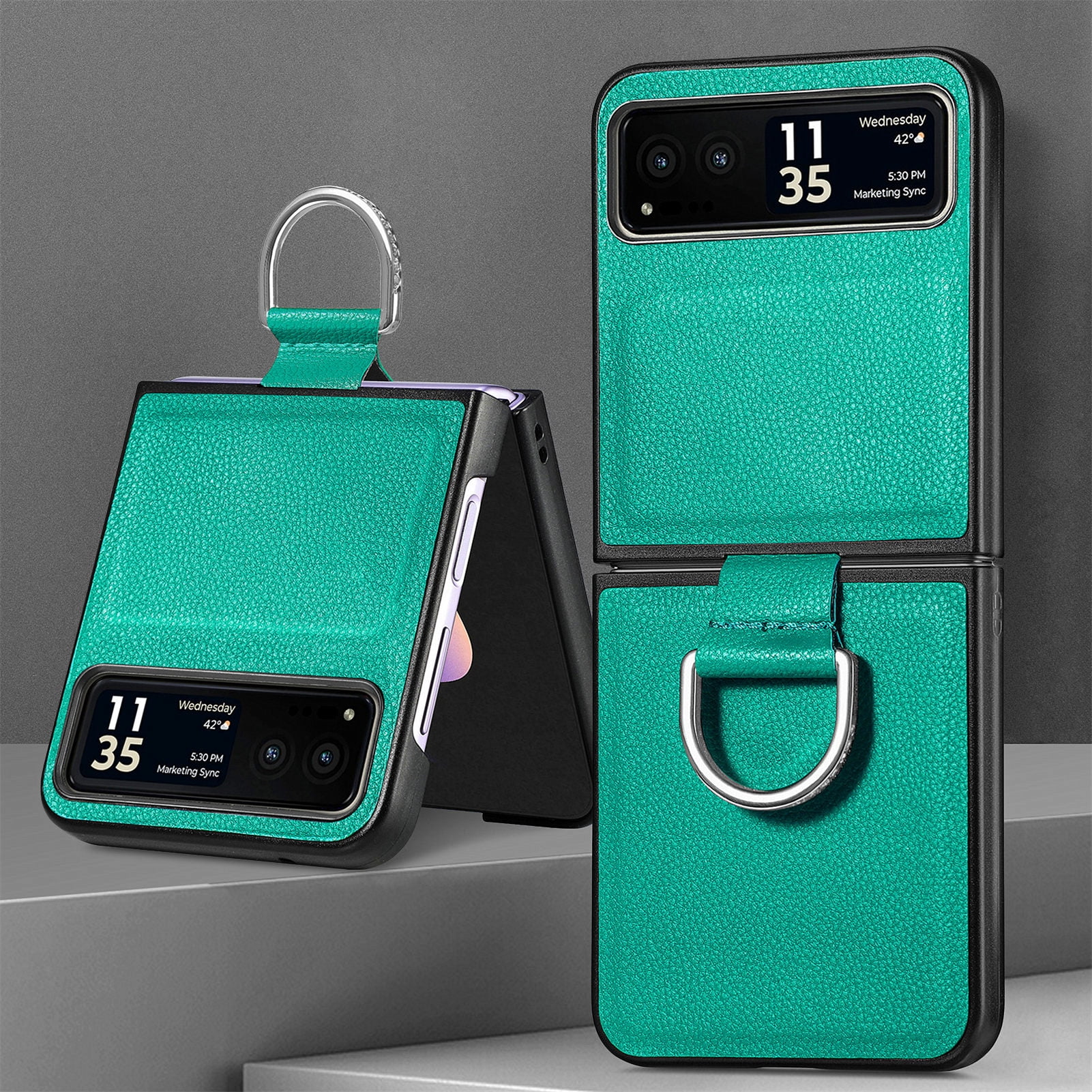 Feishell for Motorola Razr 40 Case with Ring,Ultra Thin Lightweight ...