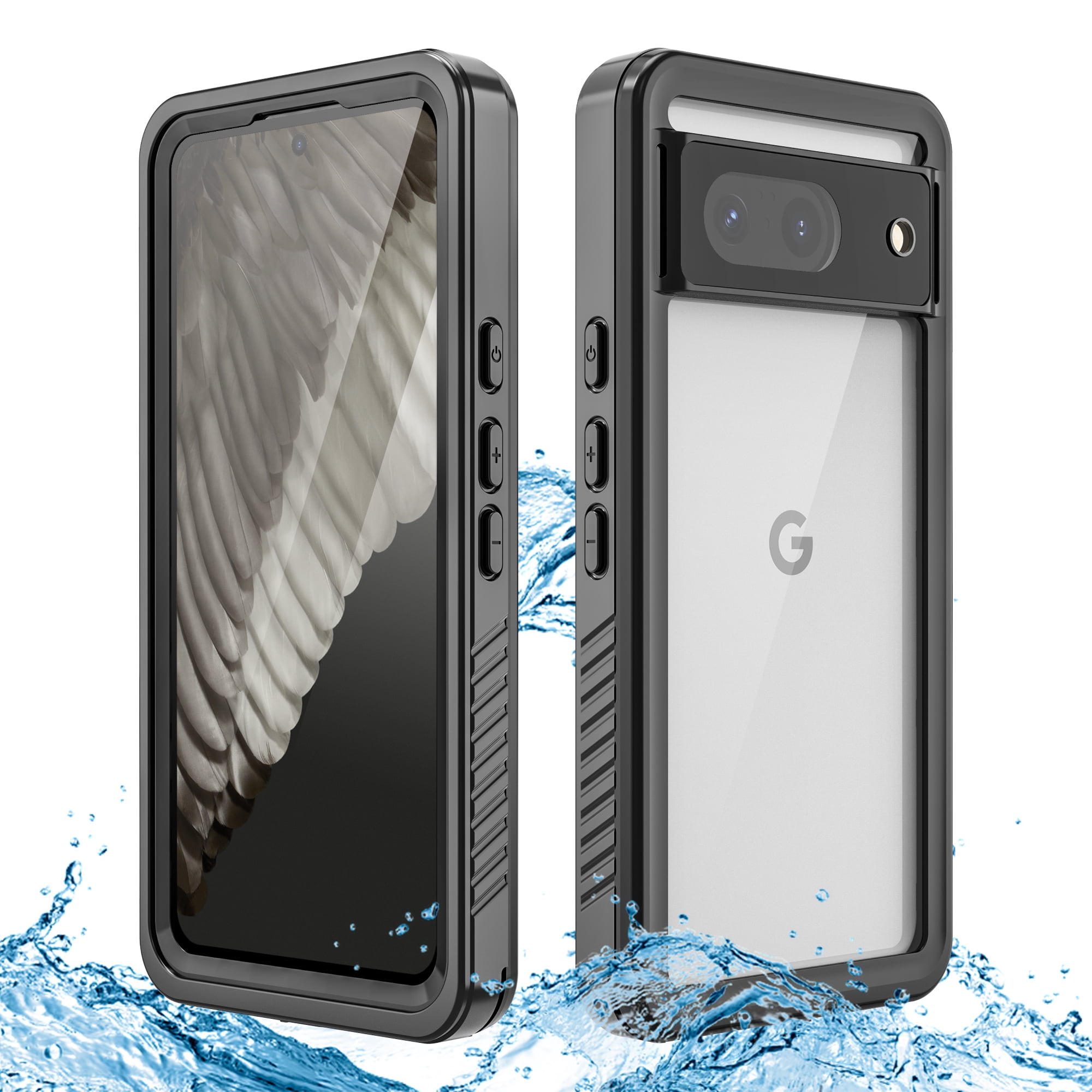 Feishell Waterproof Rugged Case for Google Pixel 8A,with Built-in ...