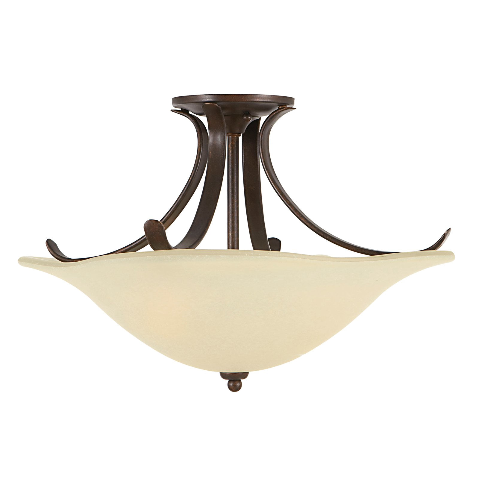 Feiss Morningside Ceiling Light - 18W in. Grecian Bronze - Walmart.com